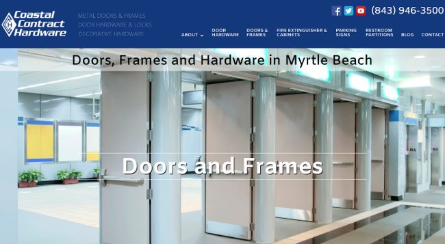 Our New Website is Live! | Coastal Contract Hardware